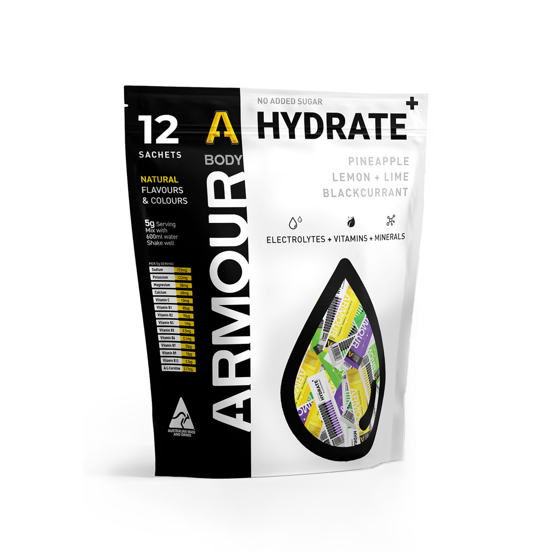 Hypotonic Hydration Sachets – BodyArmour.au